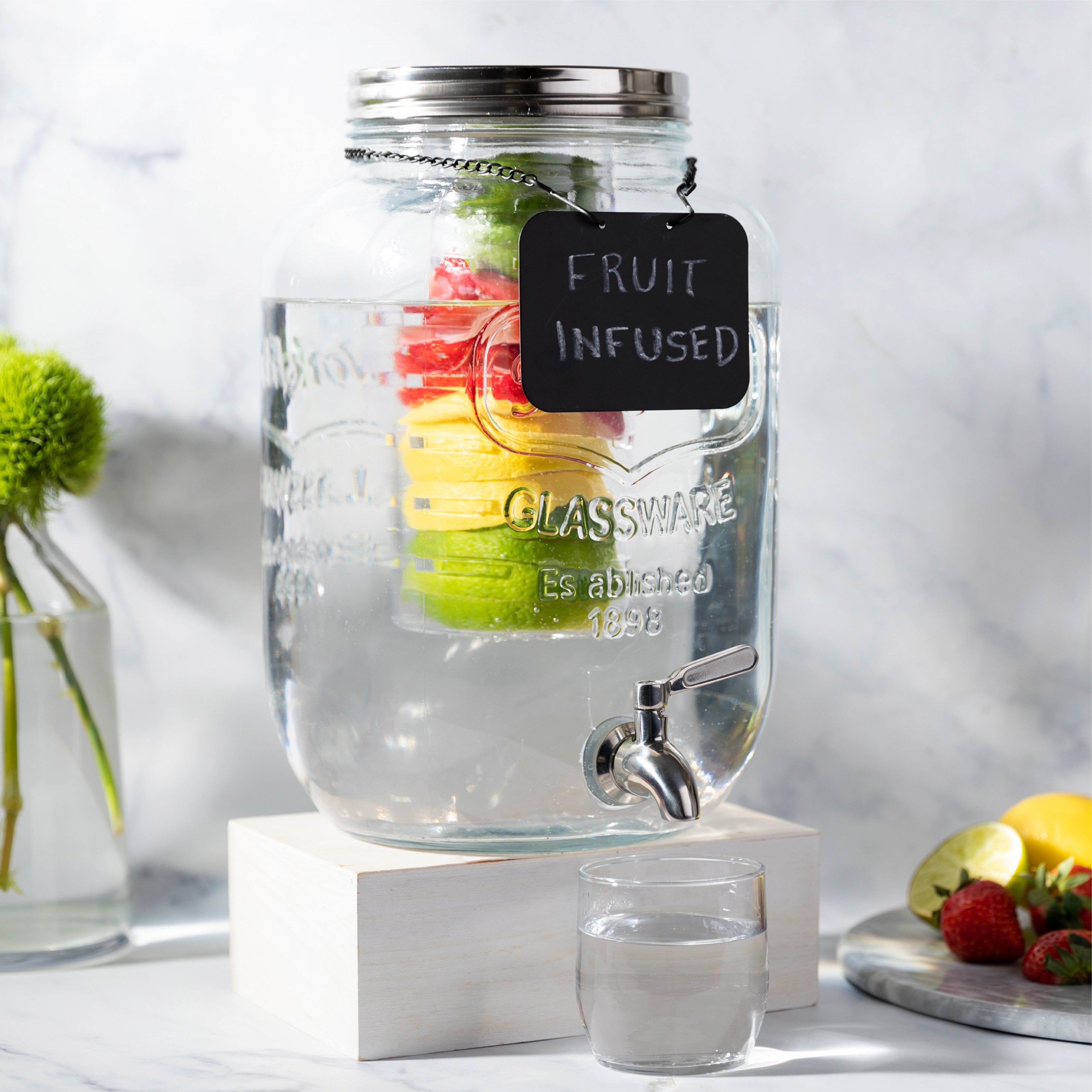 2 Gallon Glass Infuser Dispenser - Yorkshire – Kitchentoolz